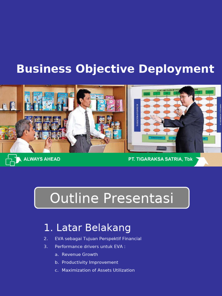 1 - 3 - 1 - Business - Objective - Deployment (Rev 260410) | PDF