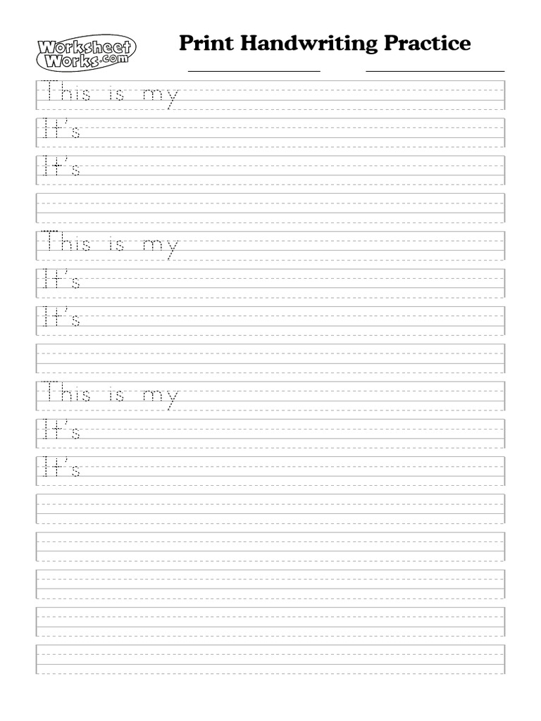 Writing Practice) ) ) ) | PDF