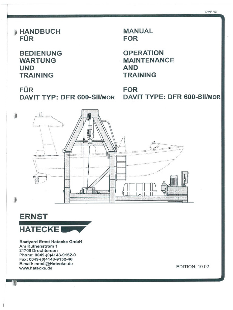 MANUAL FRB HATECKE DFR 600-Min | PDF