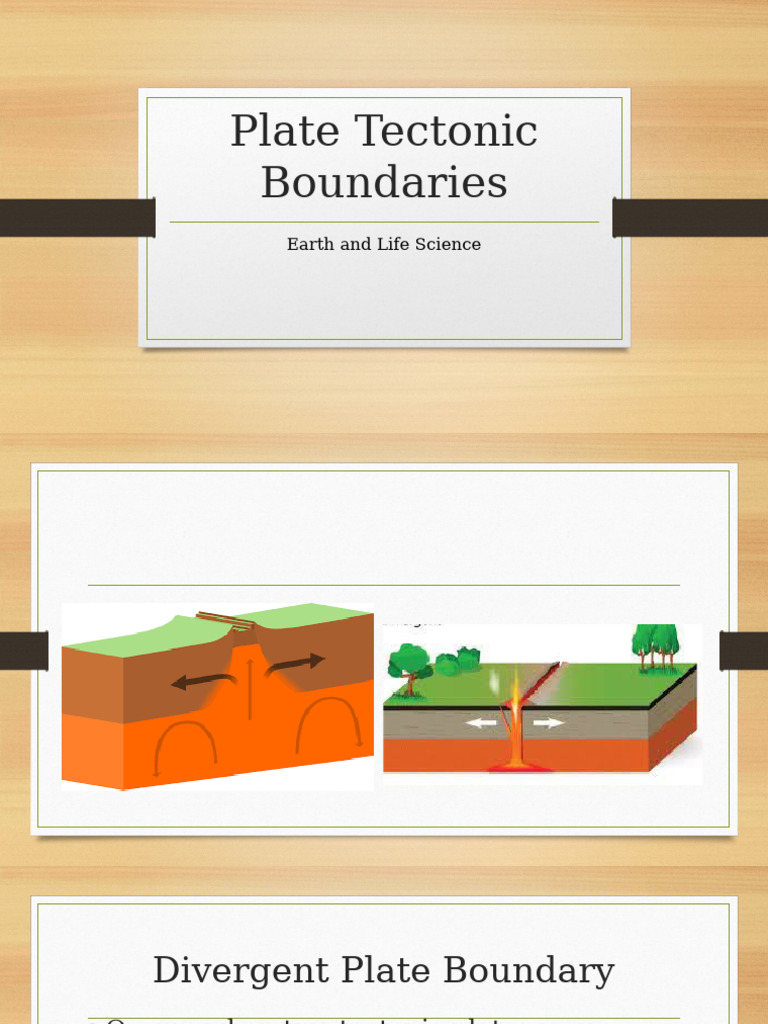 Plate Tectonic Boundaries | PDF