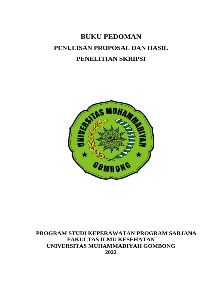 Buku Pedoman Skripsi 23-24 | PDF