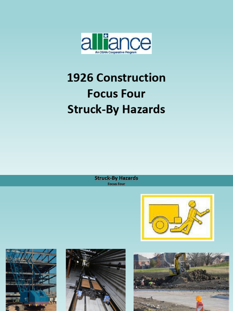 Construction - Struck-By - Hazards Osha 8 | PDF