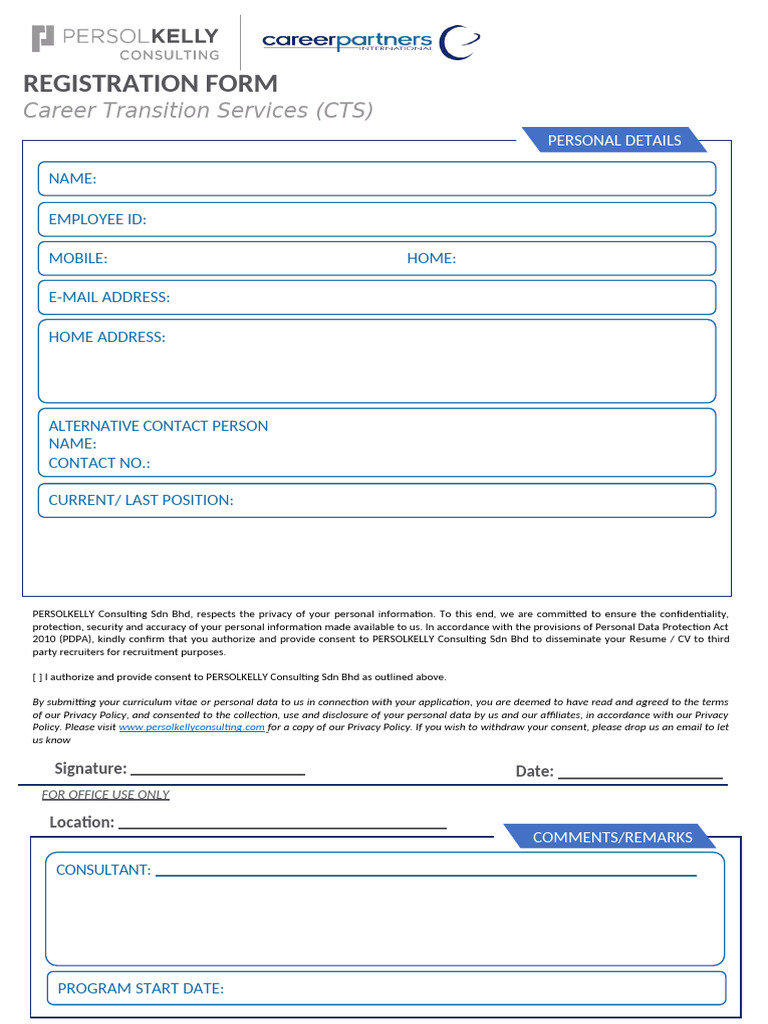 CTO Registration Form.b.2022 | PDF