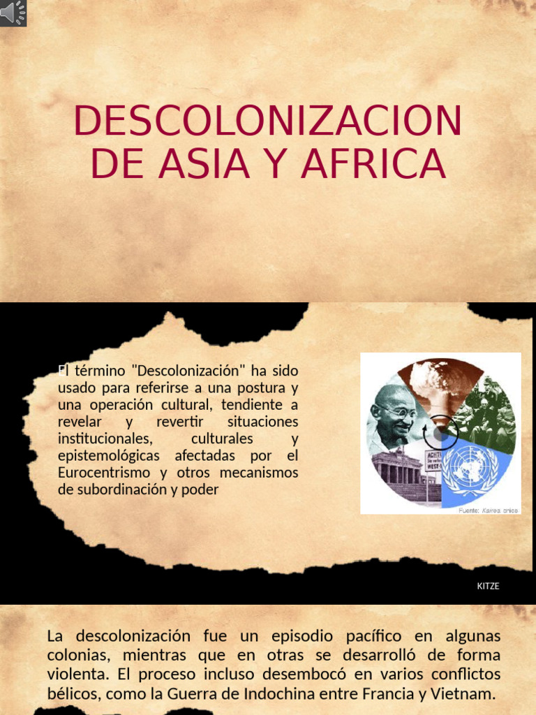 Descolonizacion de Asia y Africa | PDF
