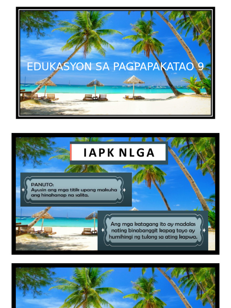 Esp Week 7-8 Q1 | PDF