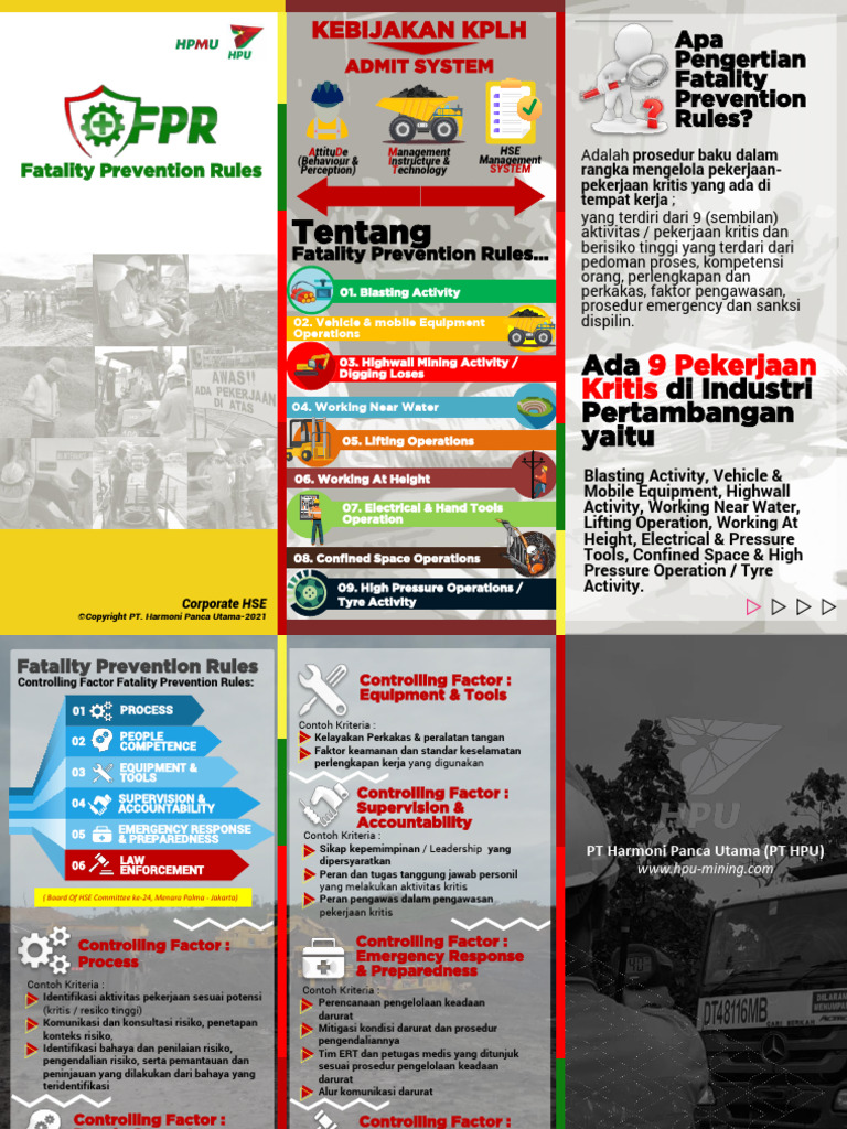 Fatality Preventive Program (FPP) - Draft Leaflet - TH 2021 Rev 01 by ...