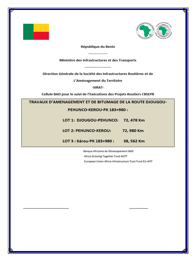 Rapport Mensuel CBSEPR - Avril 2024 - EZIN Grâce | PDF