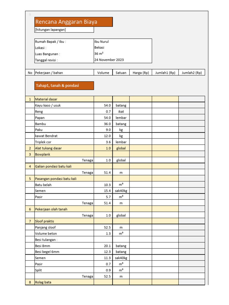 Rab Kosong GKS | PDF
