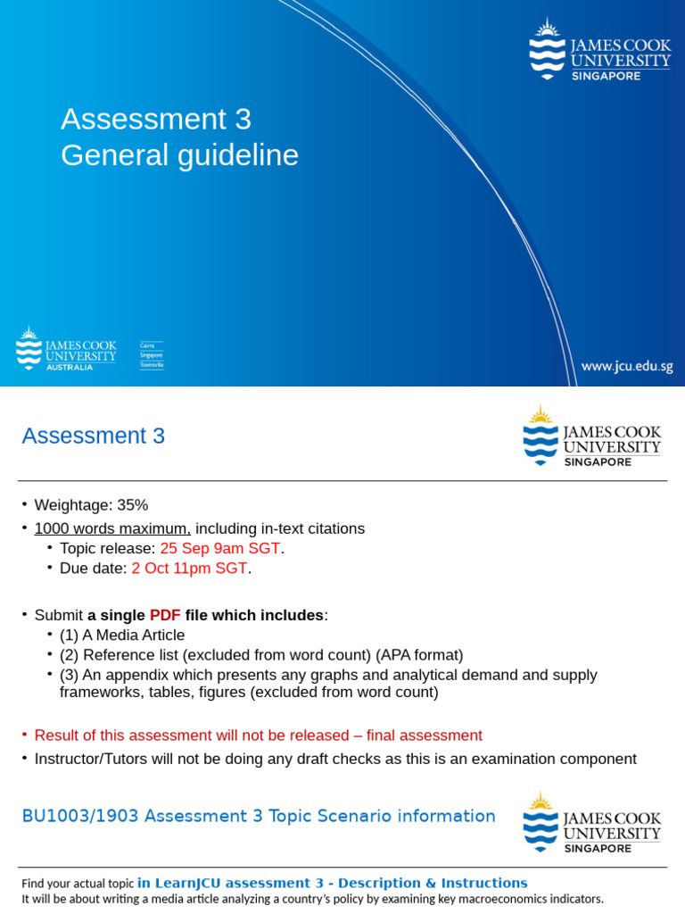 Assessment 3 Topic and Requirment - SP52 2023 | PDF | Macroeconomics | Data