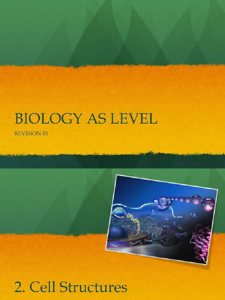 part-2-as-level-biology-revision-note-12-cell-structures | PDF