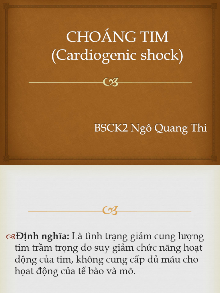 ĐT choáng tim | PDF