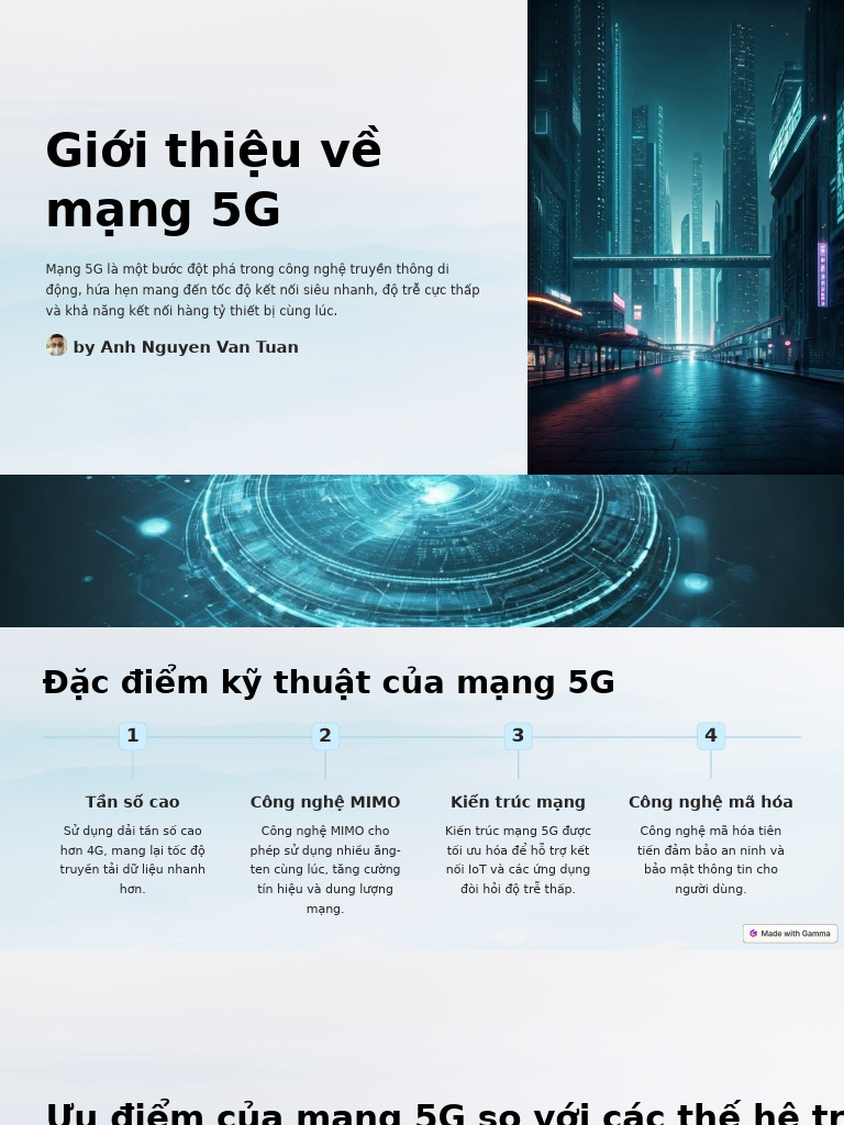 Gioi Thieu Ve Mang 5G | PDF
