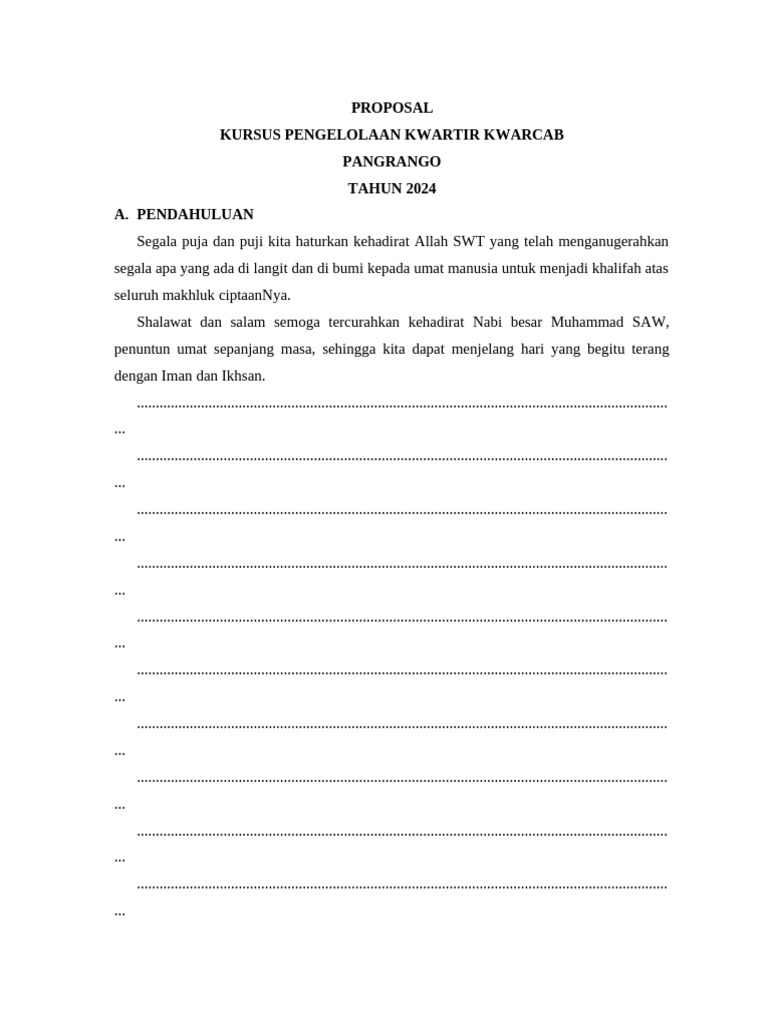 Proposal KMD 2024 | PDF