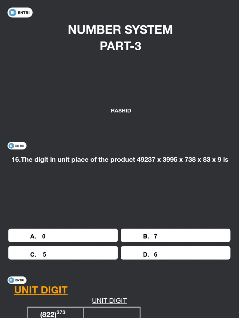 Number System 03 | PDF