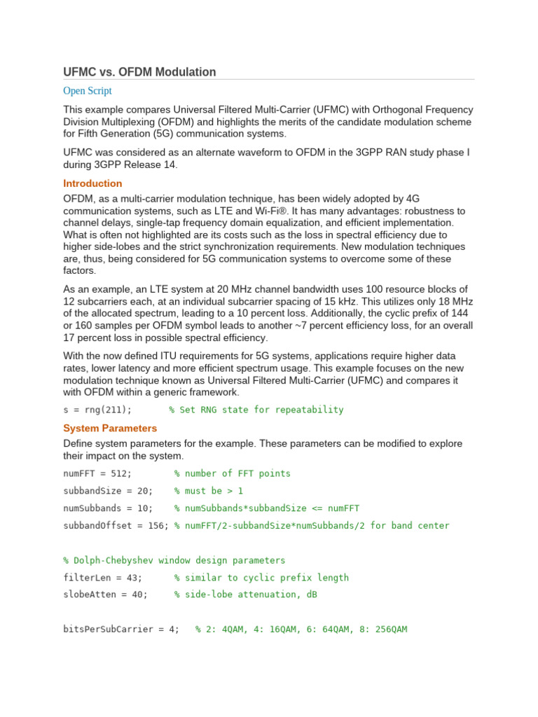 Ufmc Vs Ofdm Pdf