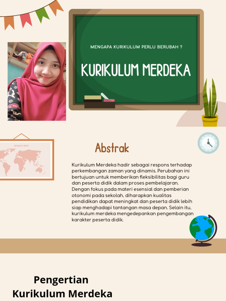 Presentasi Kurikulum Merdeka Cokelat Warna Warni Ilustrasi - 20241005 ...