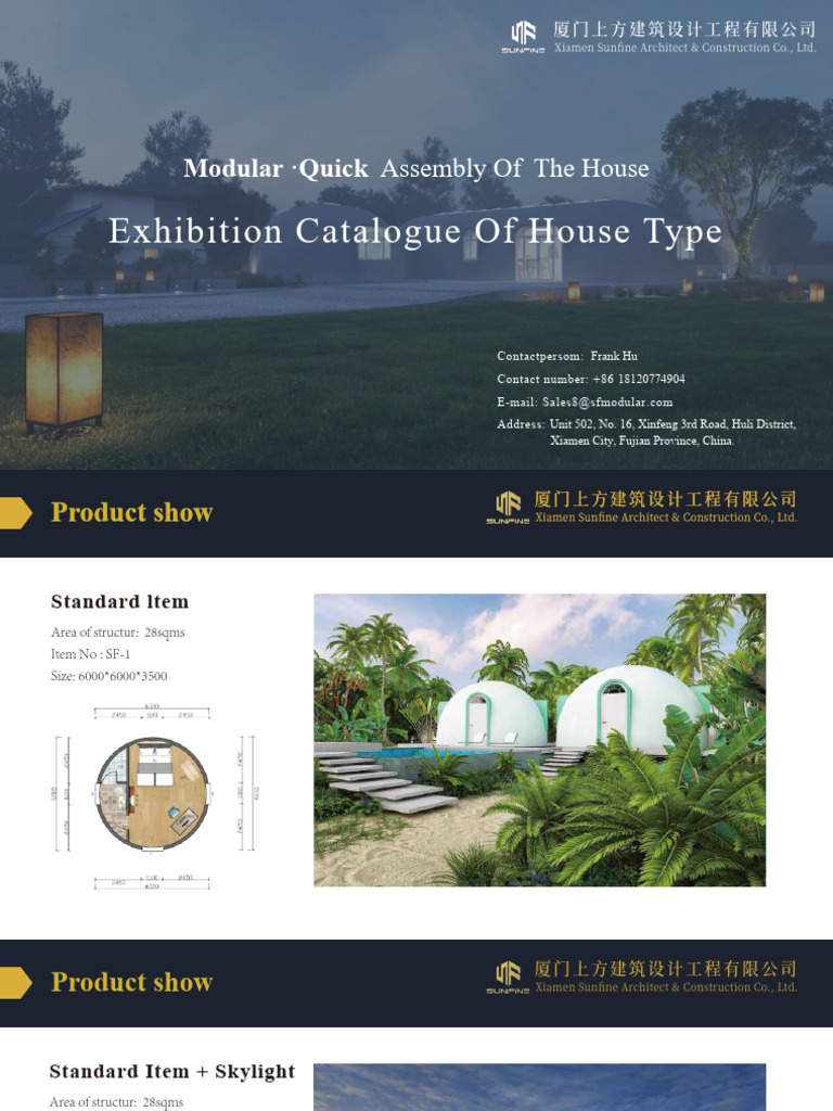 Dome Prefab House | PDF
