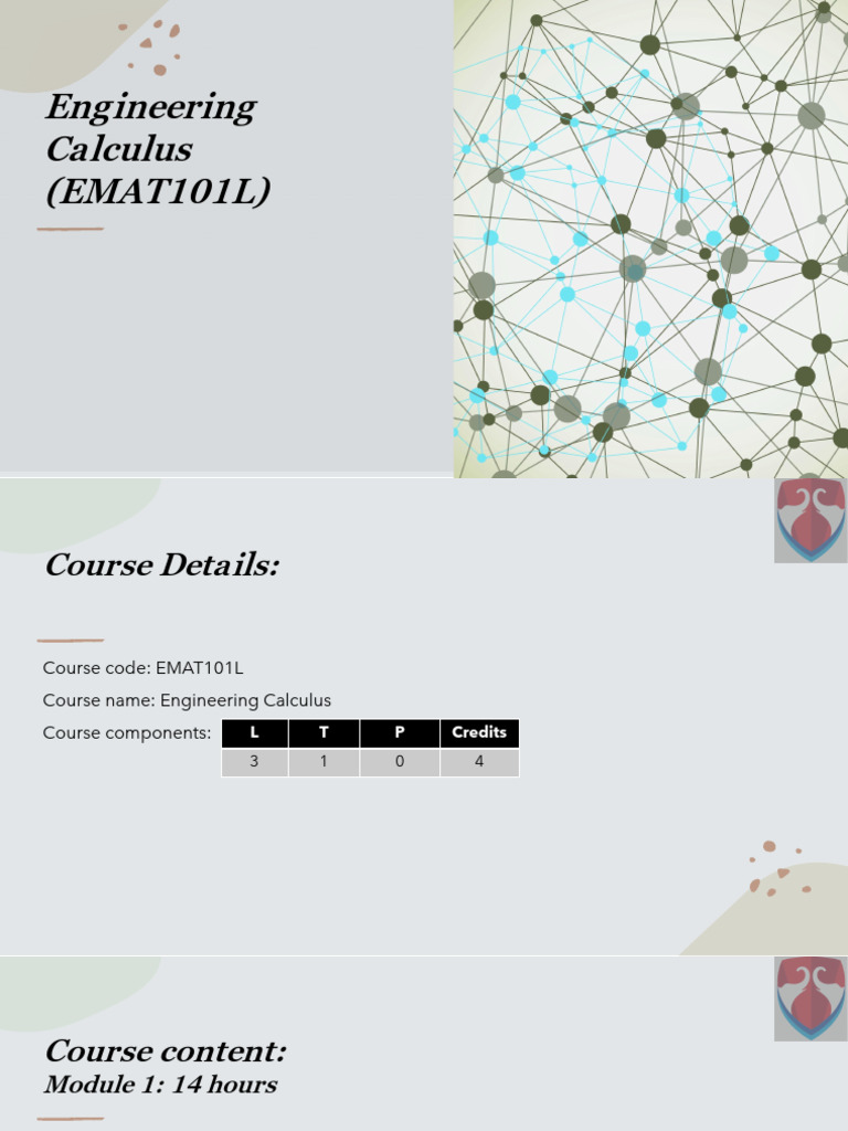 Engineering Calculus Intro | PDF