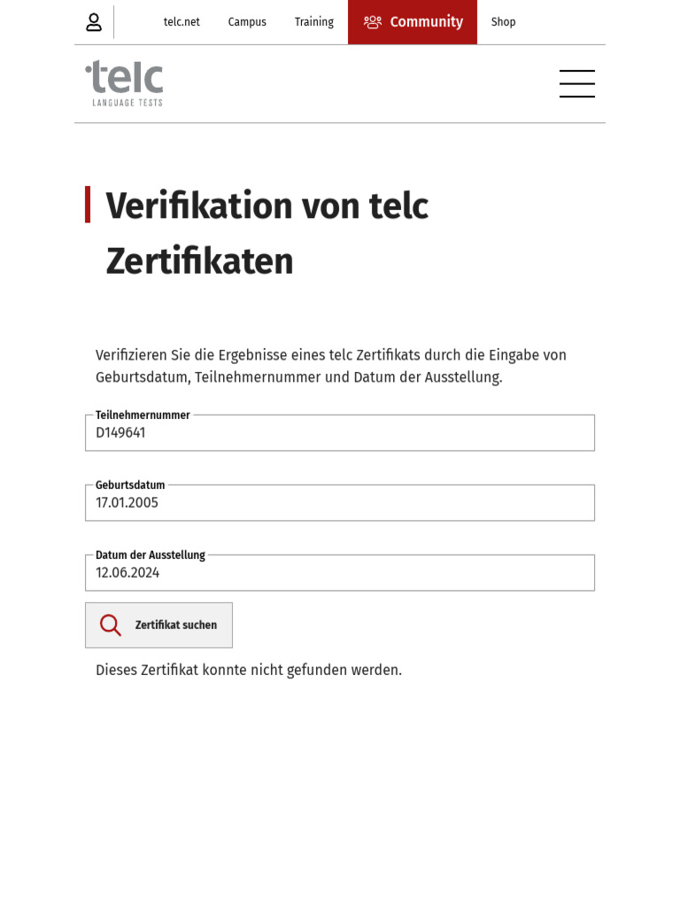 Telc - Zertifikate | PDF