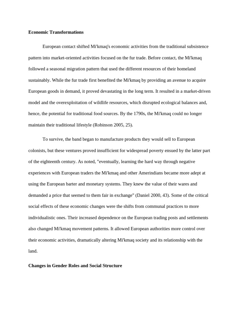 Economic Transformations | PDF | Economics | History