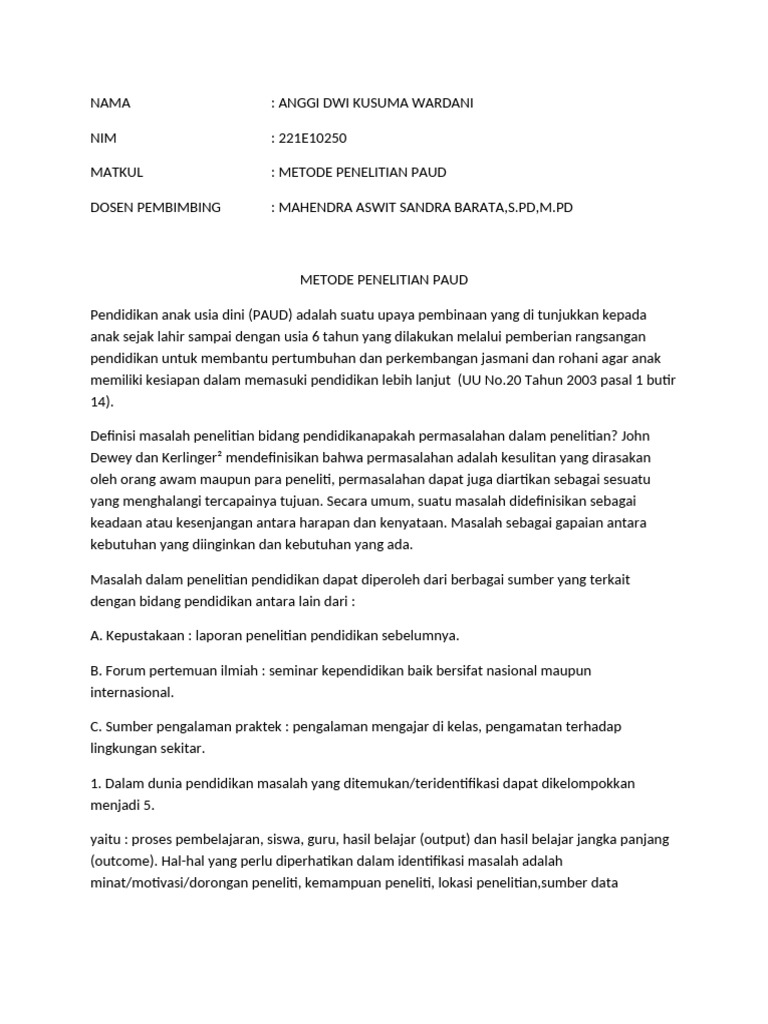 Anggi Penelitian Jefri | PDF