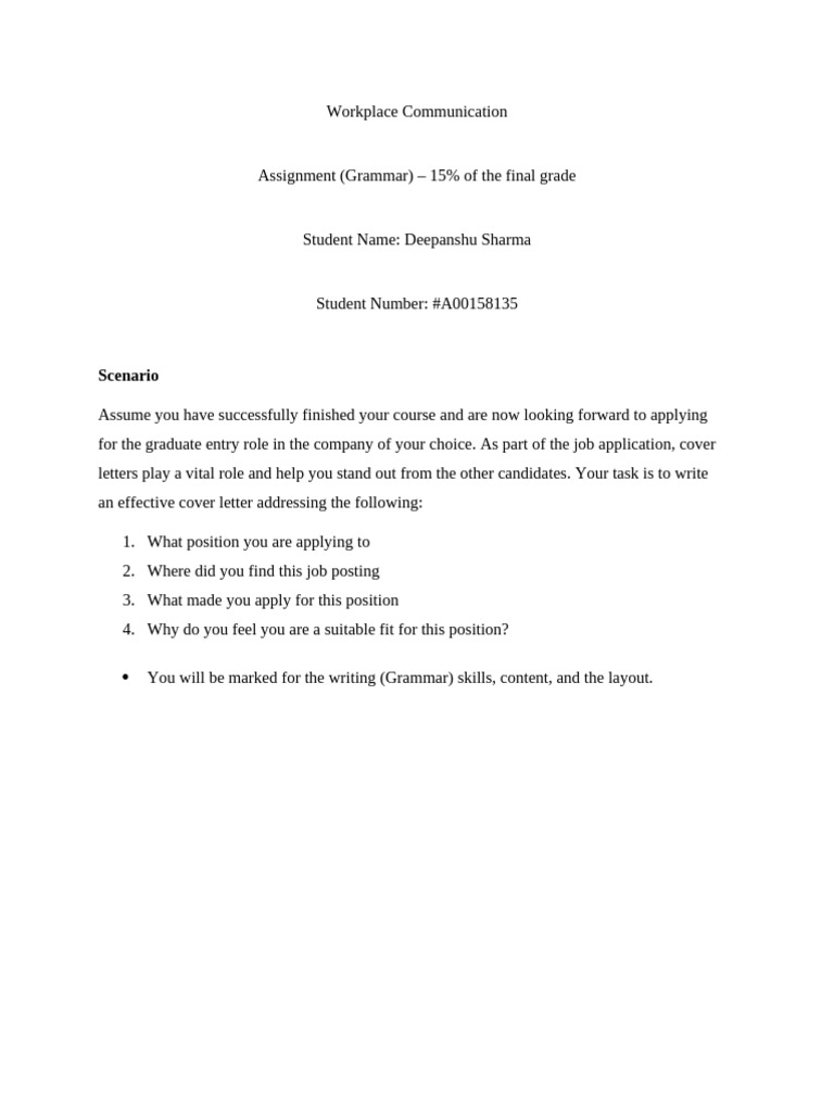 Workplace Communication Grammar | PDF