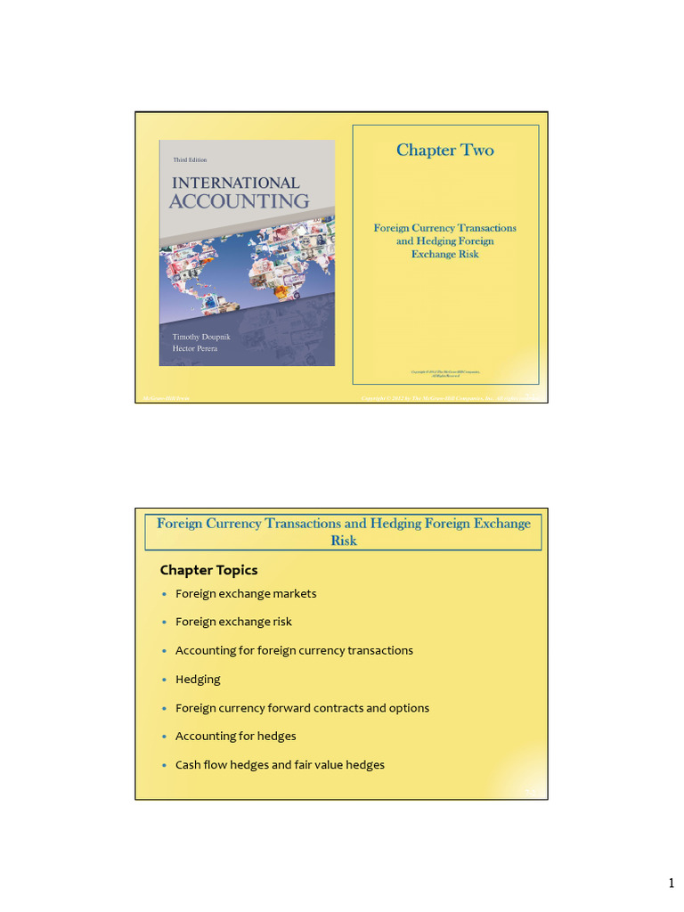Chapter 2 - 1 | PDF | Exchange Rate | Law