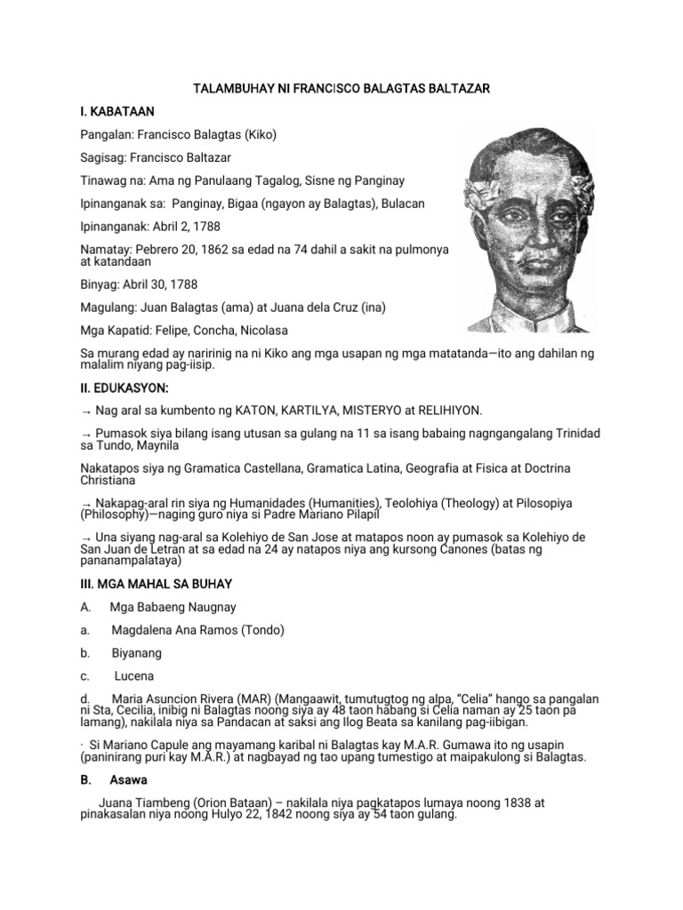Balagtas 2 | PDF