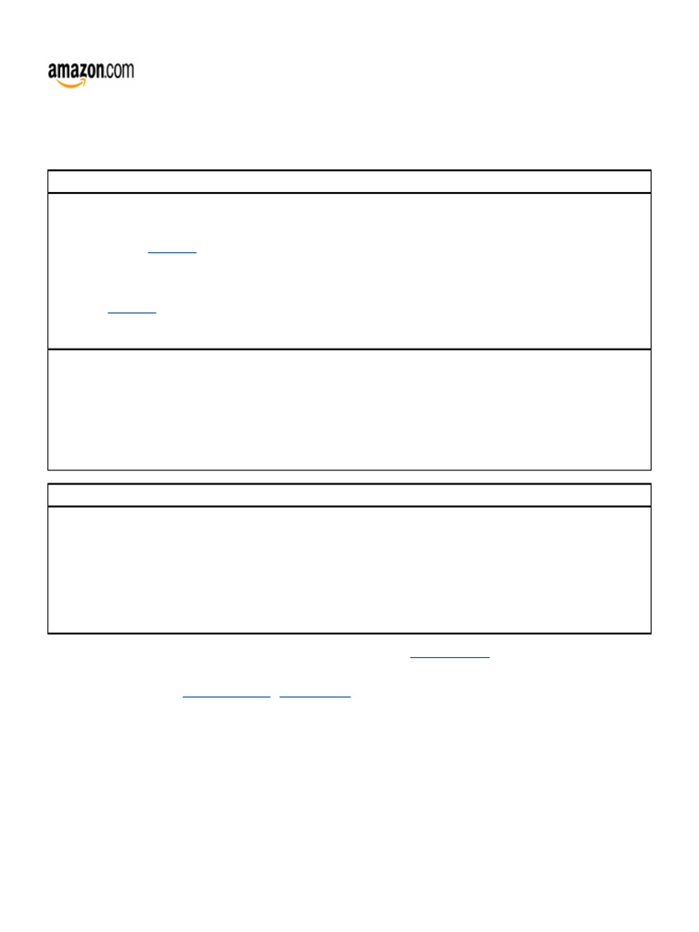 Order Document | PDF