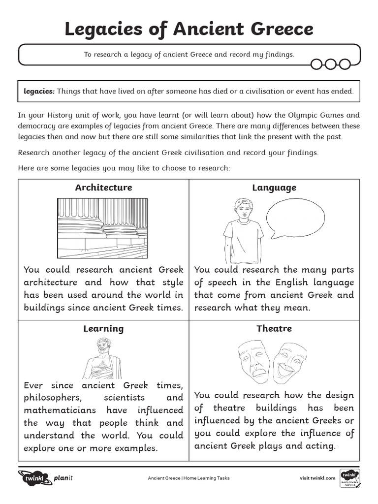 Legacies of Ancient Greece | PDF