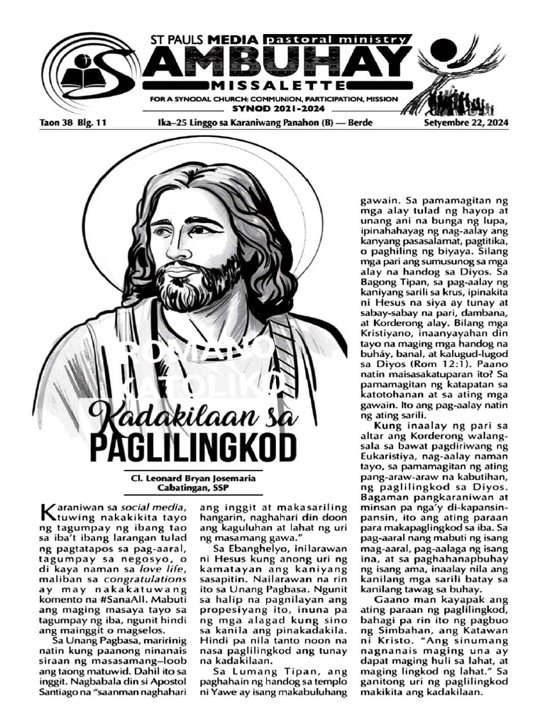 September 22 Tagalog | PDF