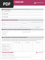 New Signature Update Form | PDF | Signature | Banks