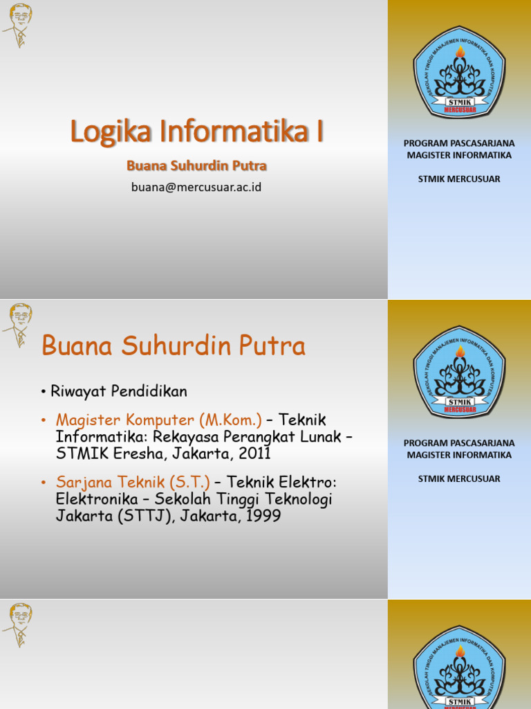 Logika Informatika H1 | PDF