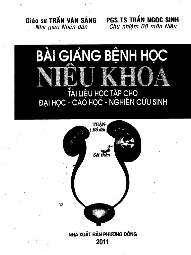 Bai Giang Benh Hoc Nieu Khoa - DHYD TPHCM | PDF