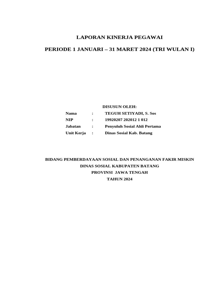 Template Lapkin | PDF