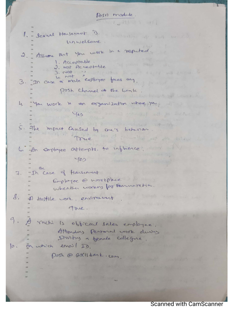 Mandatory modules | PDF