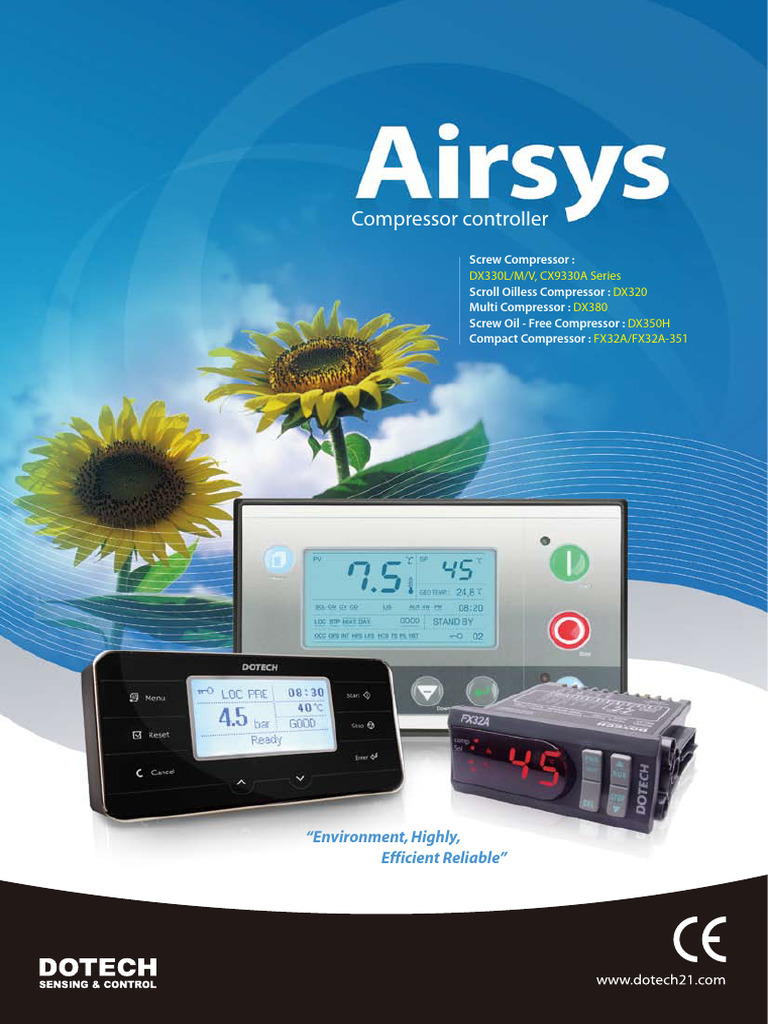 Airsys Compressor Controller - Eng | PDF