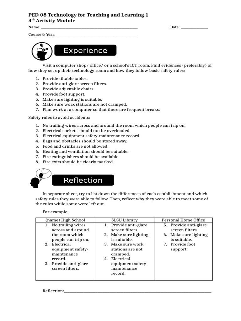 4th Activity Module | PDF