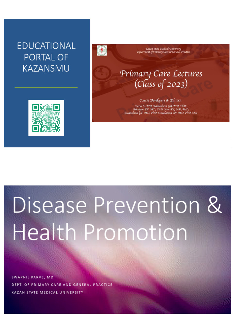 Disease Prevention - 2021-1 | PDF