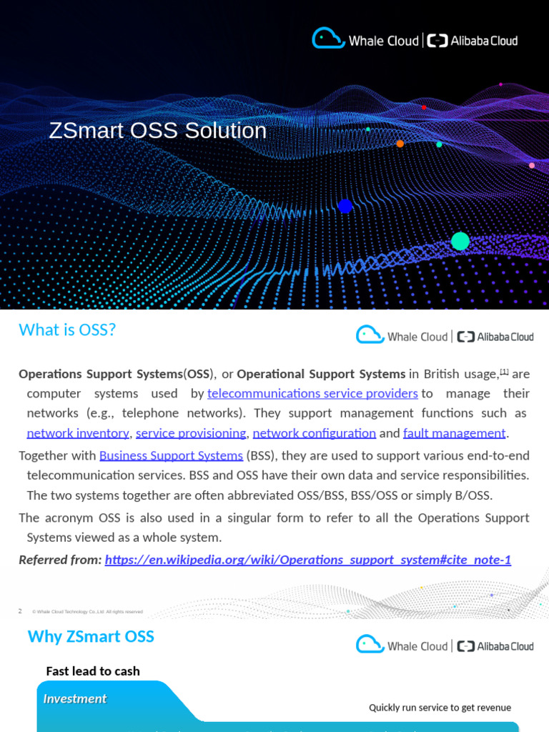 ZSmart OSS Solution Introduction | PDF