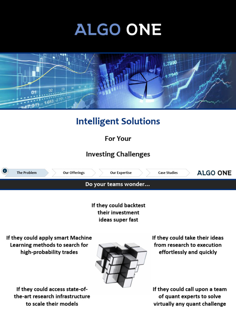 Algo One - Case Studies | PDF