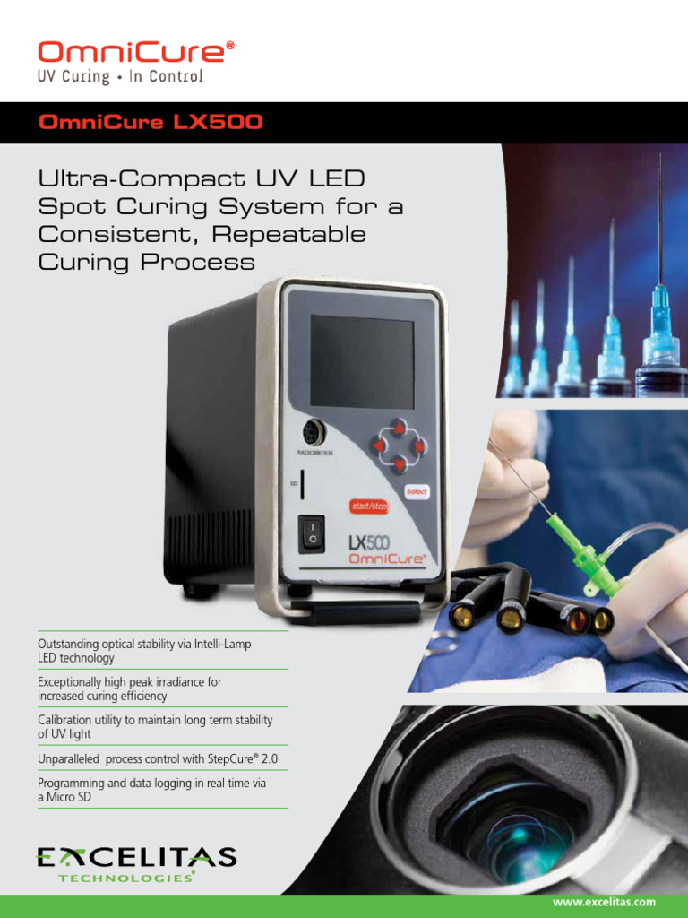 OmniCure LX500 Brochure | PDF