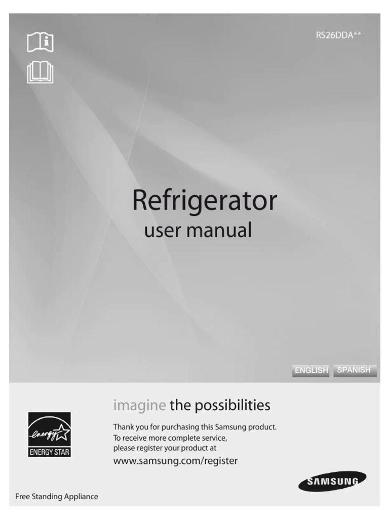 Manual Samsung RS26DDAPN1 (Español - 64 Páginas) | PDF
