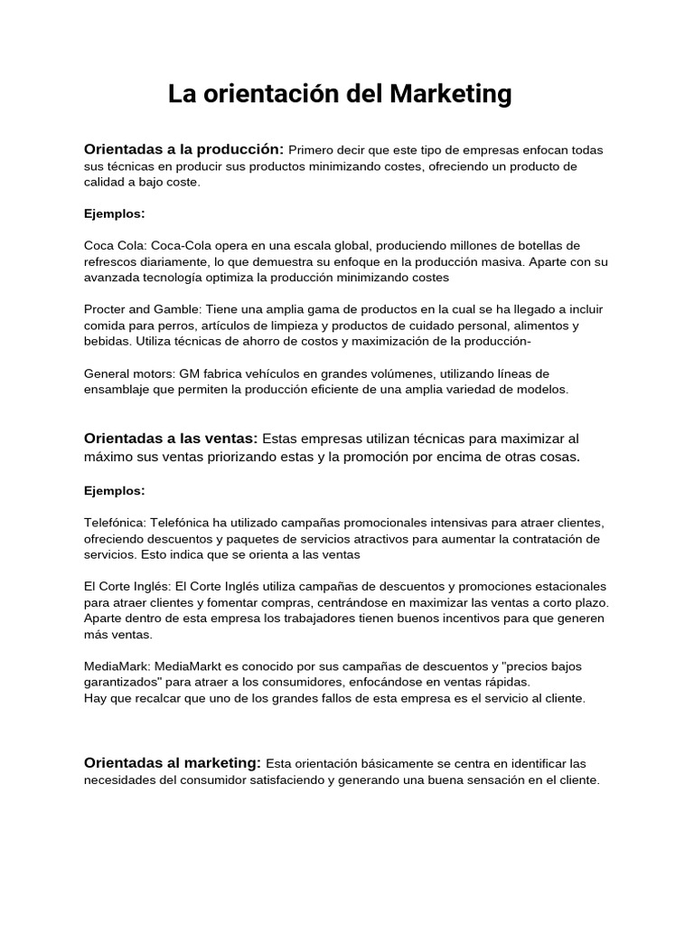 Orientaciones | PDF