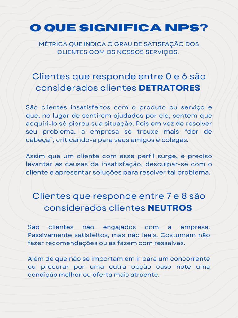 Tabela de NPS | PDF
