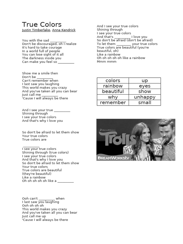 True Colors | PDF
