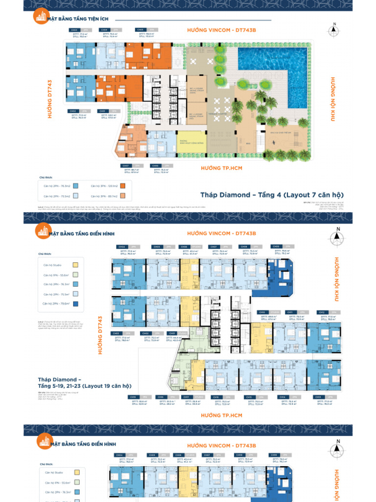 Layout & Master Plan Charm Diamond 20.09 | PDF