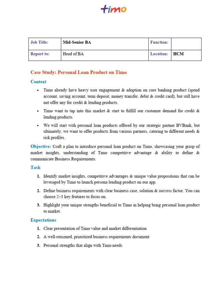 [TIMO_BA] CASE STUDY | PDF