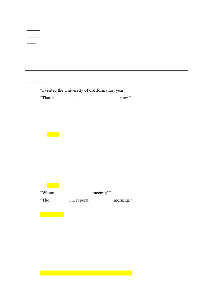 UTS Basic Grammar (Feby Indrianti) | PDF