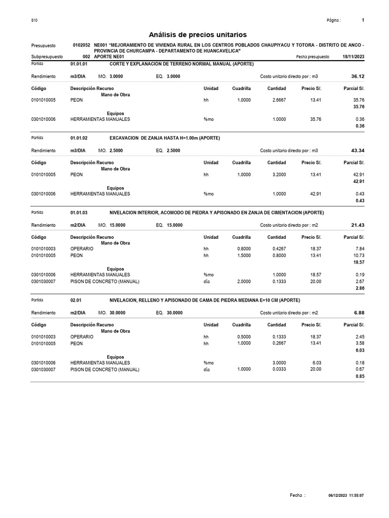 Acu Ne01 Aporte | PDF